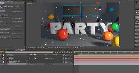 Cinema 4d After Effects 통합