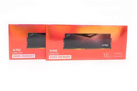 Adata Xpg Lancer Ddr5 5200 2x 16 Gb Review Packaging And Contents Techpowerup
