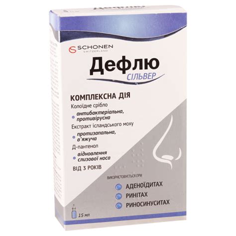 Deflu Silver 15ml Lot Spay Aversi