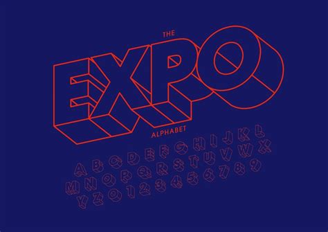 Premium Vector 3d Resample Font Effect Vector