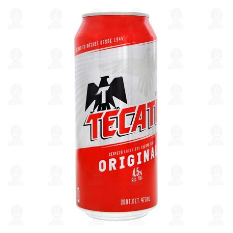 Cerveza Tecate Original 473 Ml