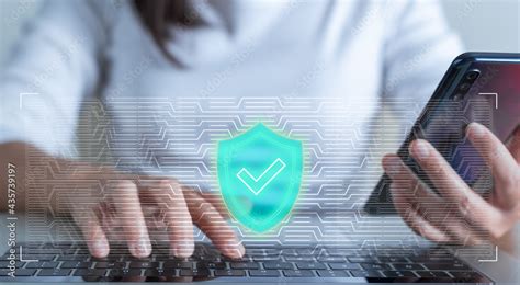 Woman Hand Enter A One Time Password For The Validation Process On