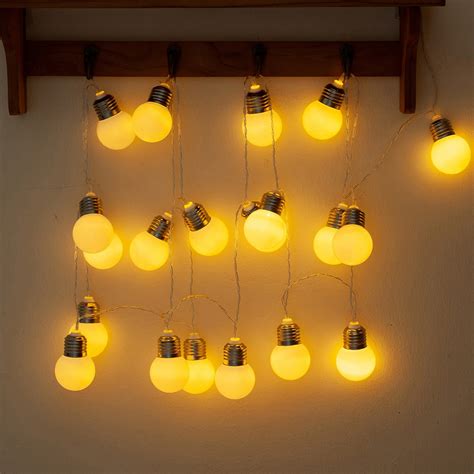 20구 Led 앵두 가랜드 전구 3m 방수 캠핑 스트링조명