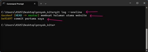 Tutorial Git 4 Melihat Riwayat Revisi Dengan Git Log Malas Ngoding