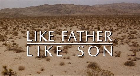 Like Father Like Son 1987 — Set Jetter