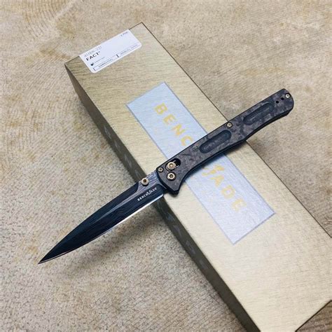 Benchmade 417bk 231 Limited Edition Gold Class Fact 395 Loki Pattern