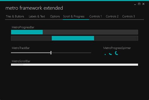 Github Massimoloimodernui An Extended Version Of The Metroframework