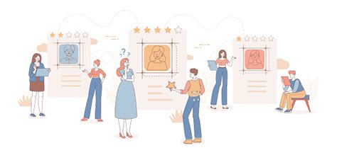 사람들은 친구를 선택하거나 데이트 응용 프로그램 벡터 만화 개요 그림에서 커플을 찾고 있습니다 남자 친구에 대한 스톡 벡터 아트