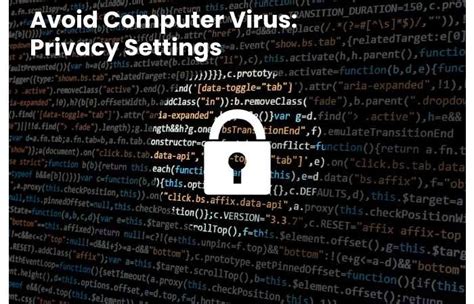 Avoid Computer Virus Protect Computers From Virus