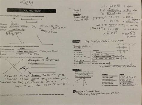 Master Coordinate Geometry Proofs With Our Worksheet Answer Key