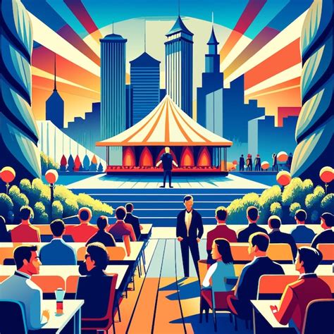 Event Vector Illustration Flat 2 Premium Ai Generated Vector