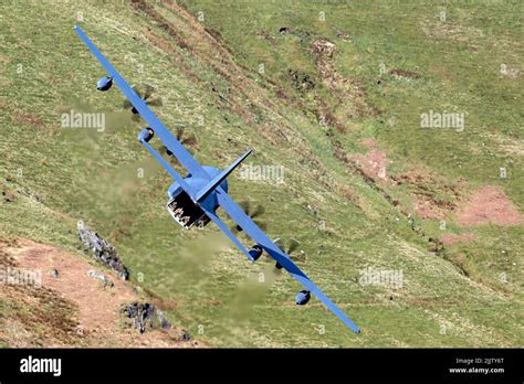 The USAF MC 130J Hercules From The 67th Special Operations Squadron In Mach Loop North Wales