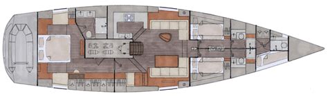 70 Ft Sailboat Floor Plan The New Prestige X70 Is A 70 Foot Long