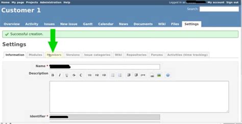 How To Create Your First Project On Redmine Easy Redmine