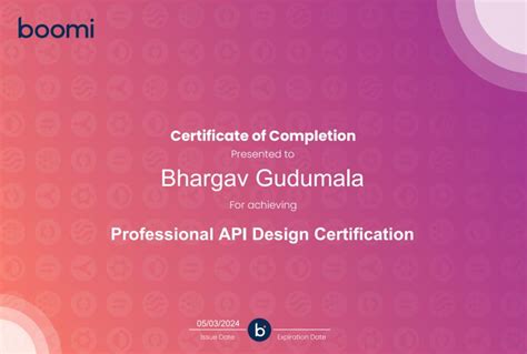 bhargav gudumala on linkedin reskom api boomi certificationcomplete