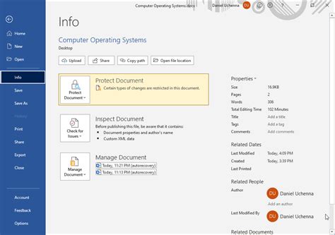 Editing And Formatting Restricted Document