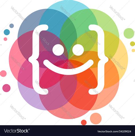 Colorful Fun Coding Logo Technology Logo Designs Vector Image