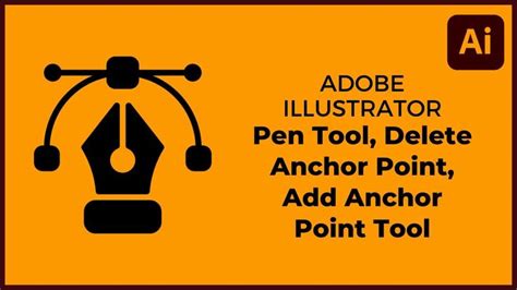 How To Use Pen Tool Delete Anchor Point Add Anchor Point In Adobe