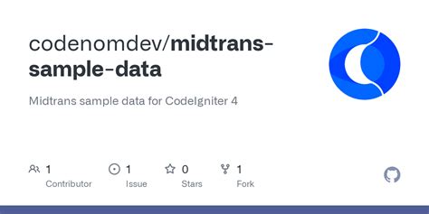 Github Codenomdevmidtrans Sample Data Midtrans Sample Data For Codeigniter 4