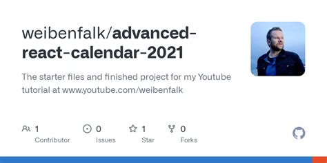 Github Weibenfalk Advanced React Calendar The Starter Files And Finished Project For My