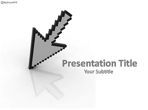 Free Cursor PowerPoint Templates MyFreePPT
