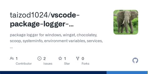 Github Taizod1024vscode Package Logger Extension Package Logger For