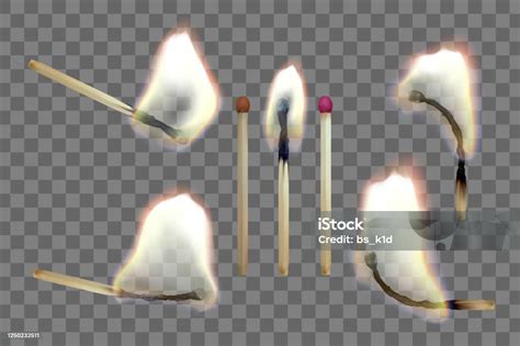 현실적인 안전 성냥 3d 나무 일치세트 벡터 일러스트레이션 0명에 대한 스톡 벡터 아트 및 기타 이미지 0명 3차원 형태 가연성 Istock