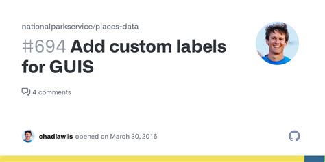 Add Custom Labels For Guis · Issue 694 · Nationalparkserviceplaces