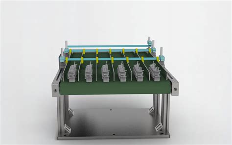 Split Belt Assembly Line 3d Model 9 Unknown Sldas 3ds Fbx Ige Max Free3d