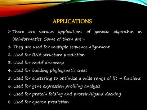 Machine Learning Genetic Algorithm Pptx Genetics Science