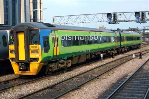 Class 158 158785 2 Car Dmu In Debranded Central Trains At Nottingham