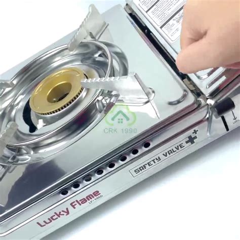 Gas เตาแก๊ส เตาแก๊สสนาม Fast Shipping เตาแก๊ส เซกิ ตั้งบนถังแก๊ส 7กก หรือ 15 กก ทั้งชุด พร้อม