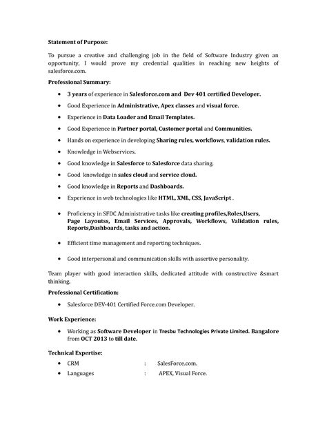 Mahesh New Resume Sfdc Rtf Web Design And Html Internet