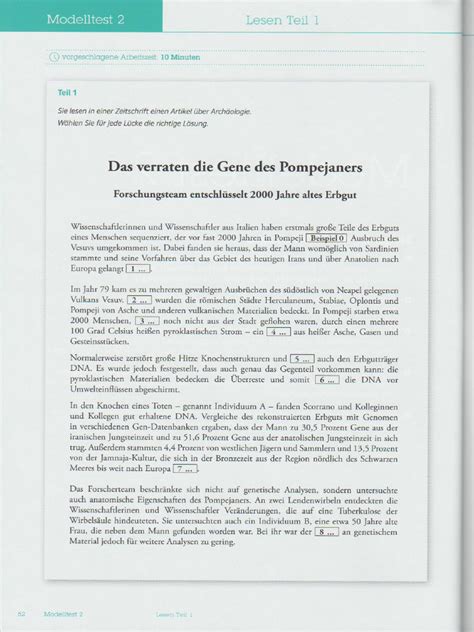 Mit Erfolg Zum Goethe-Zertifikat C1 Testbuch - 2023(8) | PDF