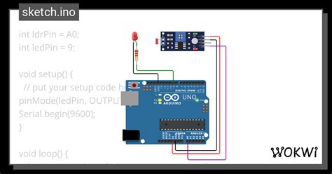 Membaca Nilai Analog Sensor Ldr Wokwi Esp32 Stm32 Arduino Simulator