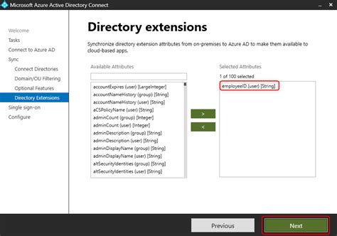 Azure Ad Connect Synchronize Directory Extensions Cloudcoffeech