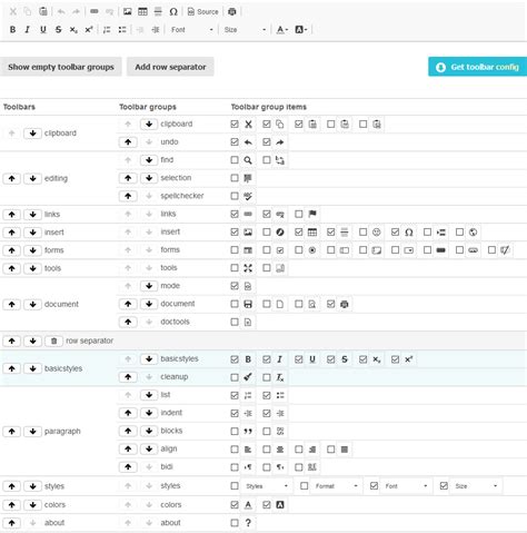 How To Remove Buttons From Ckeditor 4 Stack Overflow