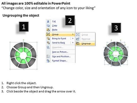Powerpoint Template Diagram Double Ring Ppt Themes