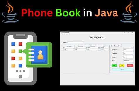 Phone Book In Java CopyAssignment