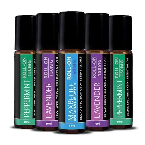 Shop The Best Cbd Roll Ons Cbd Infused Roll Ons Broad Essentials