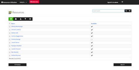 Resources Utilization Chart Viewer Ruview Web Database Applications