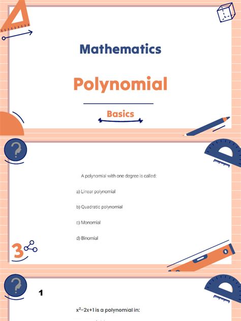 Polynomial Basics Pdf