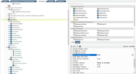 Working With Column Headers Logi Analytics