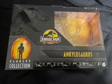 Mattel Jurassic World Hammond Collection Ankylosaurus Figure Box Only