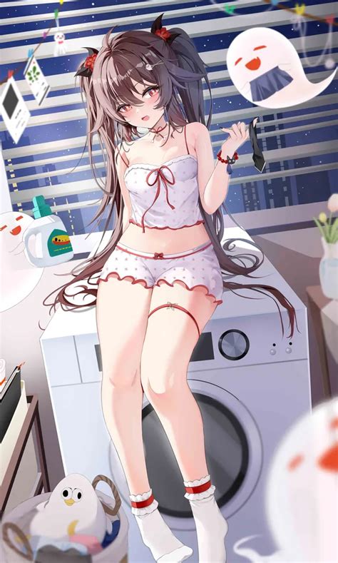 Hot Hu Tao Genshin Impact K Wallpaper Download