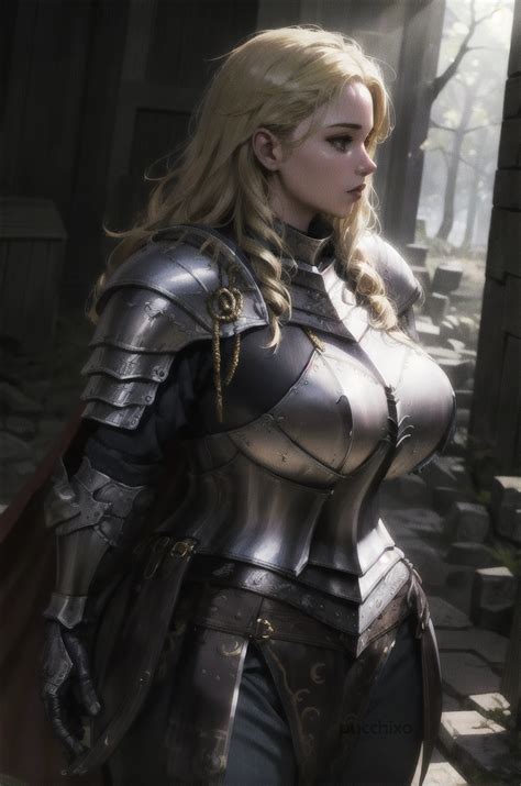 Knight Girl Ai Generated By Pucchixo On Deviantart