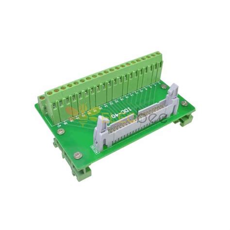 Dc2 40p Latched Header Connector Extension Line Terminal 40 Pin Plc Terminal Relay Extension