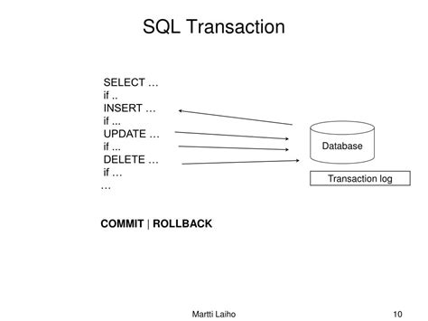 PPT SQL Transactions PowerPoint Presentation Free Download ID 5695377