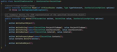 Code On A Secondary Note I Ended Up Writing A Jsonconverter To Keep
