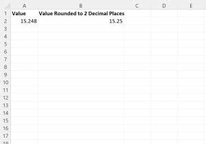 VBA How To Round Values To Decimal Places